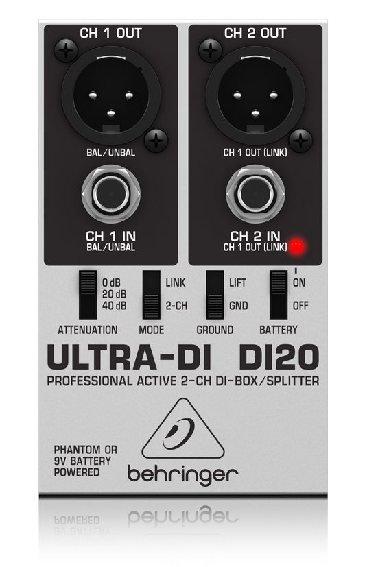BEHRINGER ULTRA-DI DI20 - 2 канальный активный Di-box